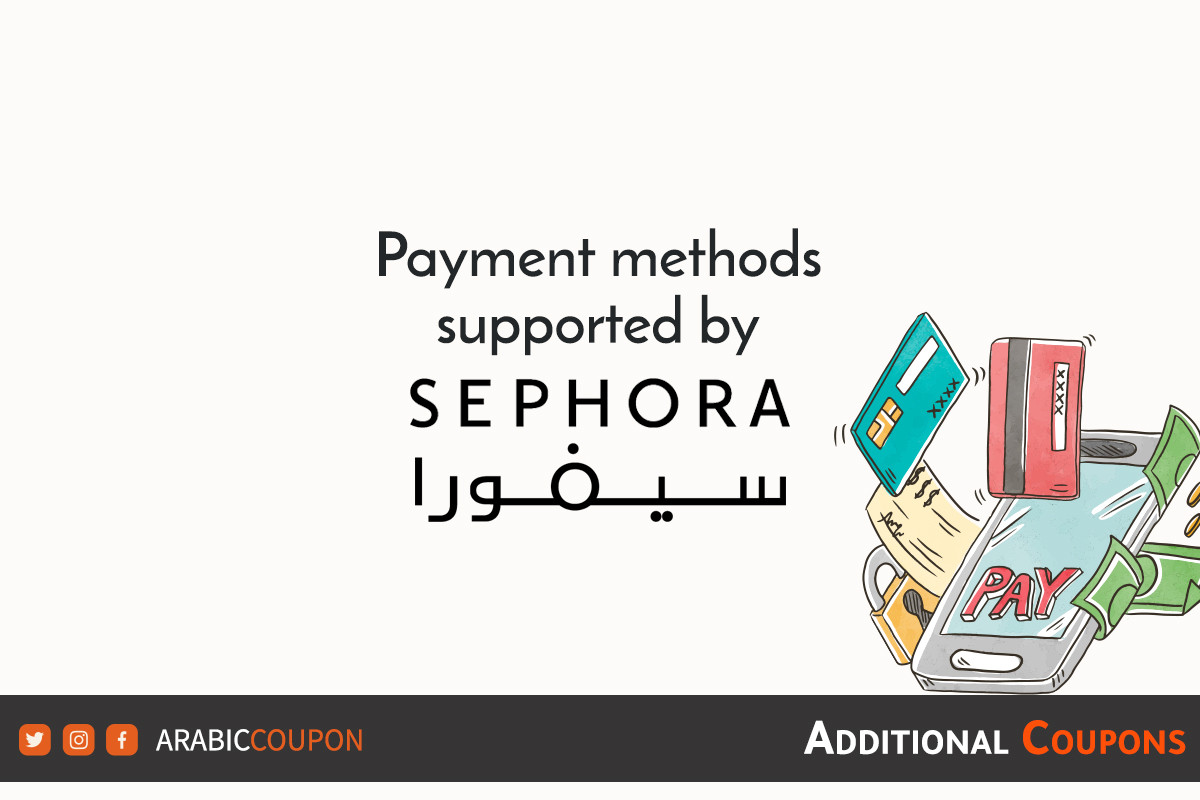 What are the payment methods from Sephora Saudi Arabia when shopping online
