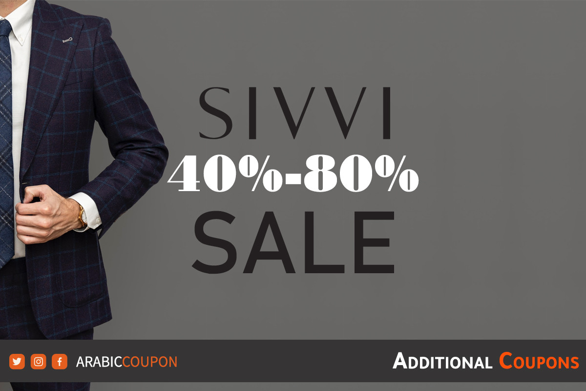 SIVVI SALE and coupon in Saudi Arabia up to 80%