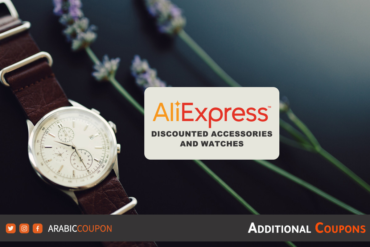 Discounted prices on watches and accessories from AliExpress