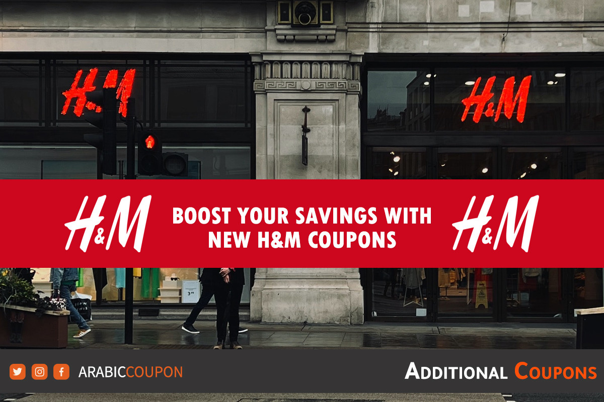 The new H&M promo codes in Saudi Arabia