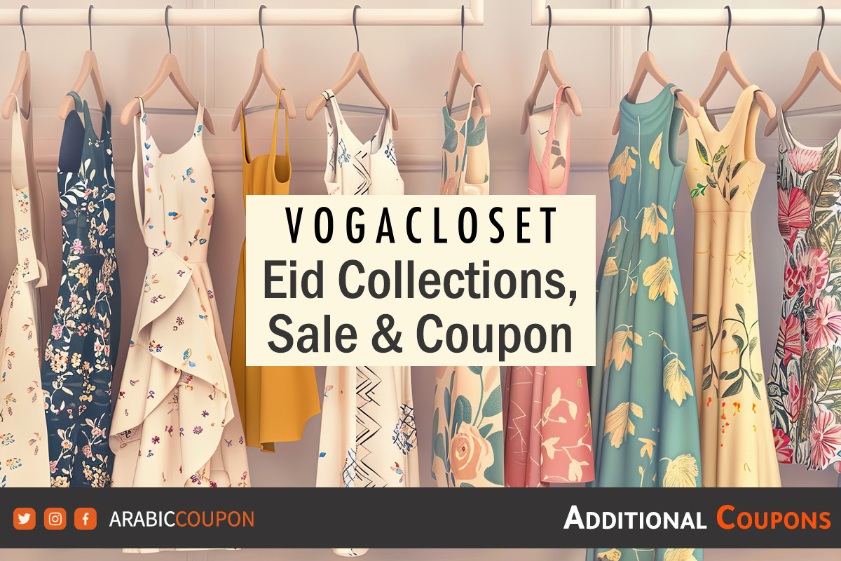 Get your Eid look at 80% OFF from VogaCloset Saudi Arabia