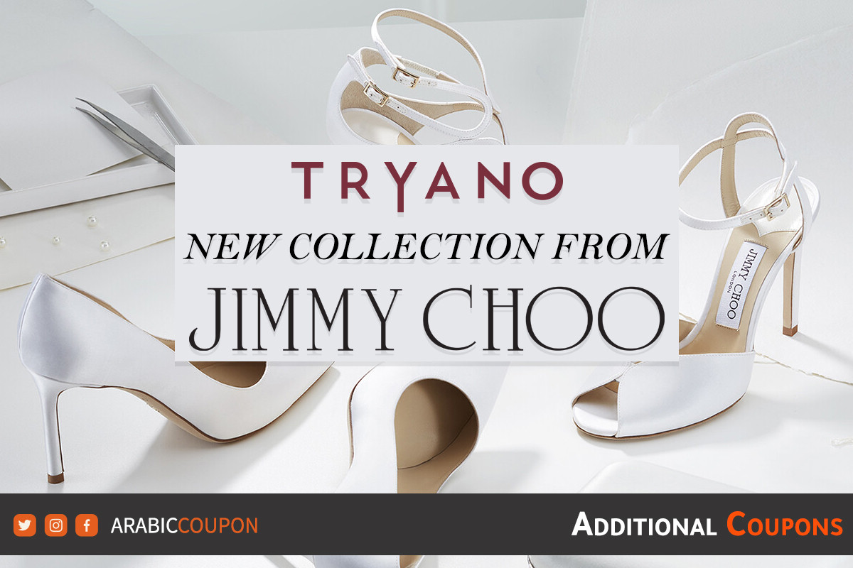Shop online new Jimmy Choo collection with Tryano coupon in Saudi Arabia