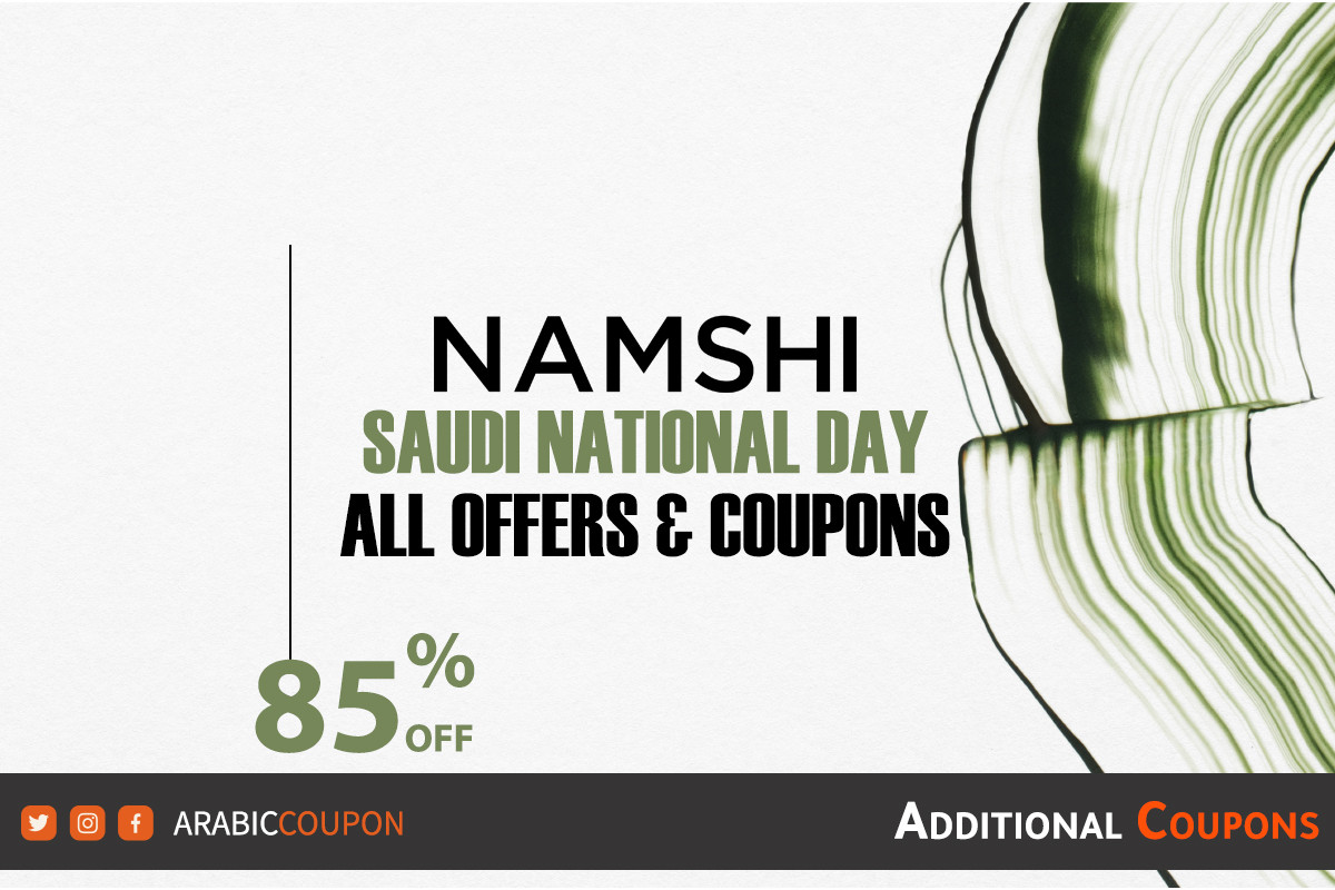 Namshi coupon with Saudi National Day offers to save 90%